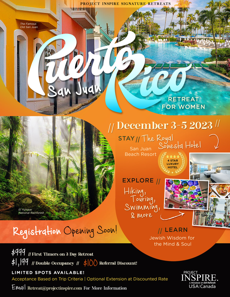 Signature Retreats : Project Inspire